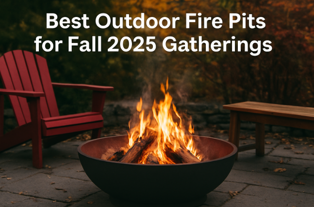Best Outdoor Fire Pits for Fall Gatherings