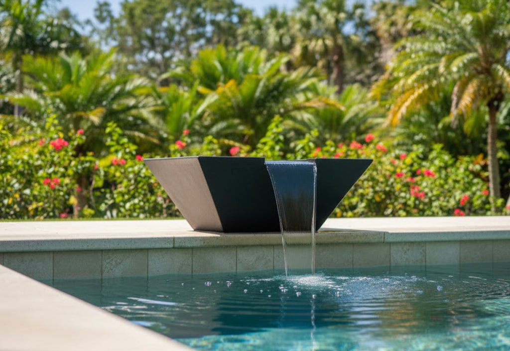 The Outdoor Plus Maya Powdercoated Steel Water Bowl