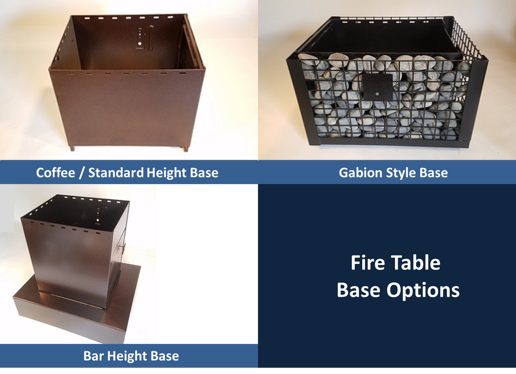 Waterstone Black Galaxy Lightning Fire Table (70" x 56")