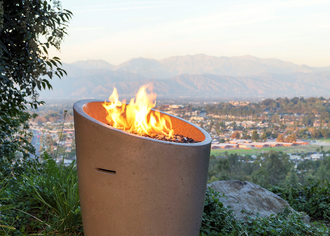 American Fyre Designs Eclipse Concrete Fire Urn