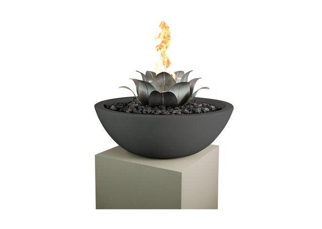 The Outdoor Plus Lotus Flower Fire Pit