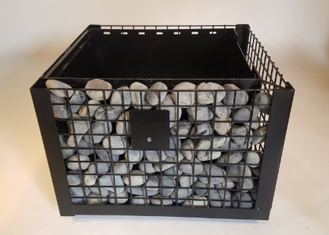 Waterstone 24" x 24" Gabion Style Table Base